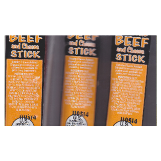 Beef & Cheese Beef Sticks 21 Ct. Individually Wrapped - Amish Smoke House